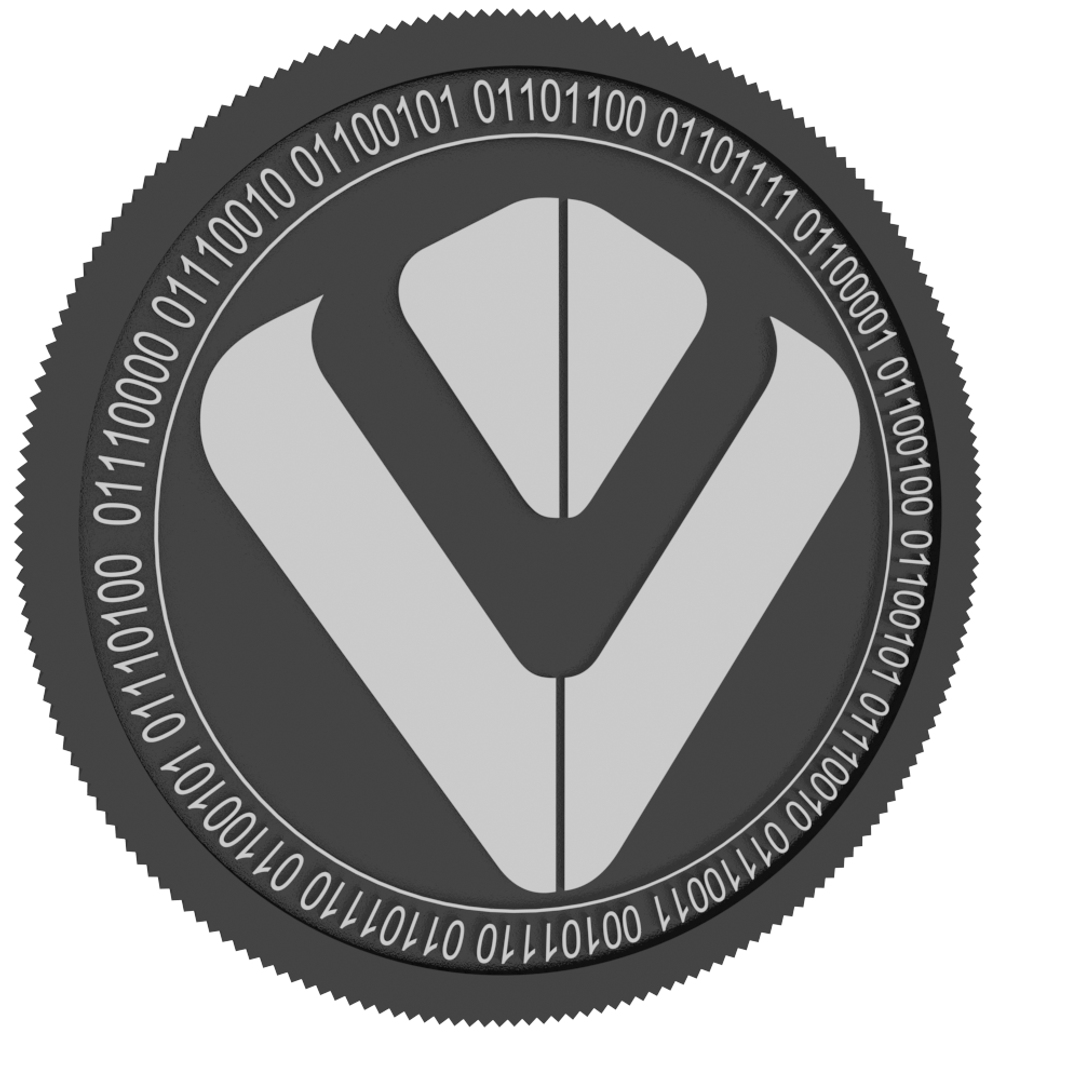 3D verium reserve black coin - TurboSquid 1634068