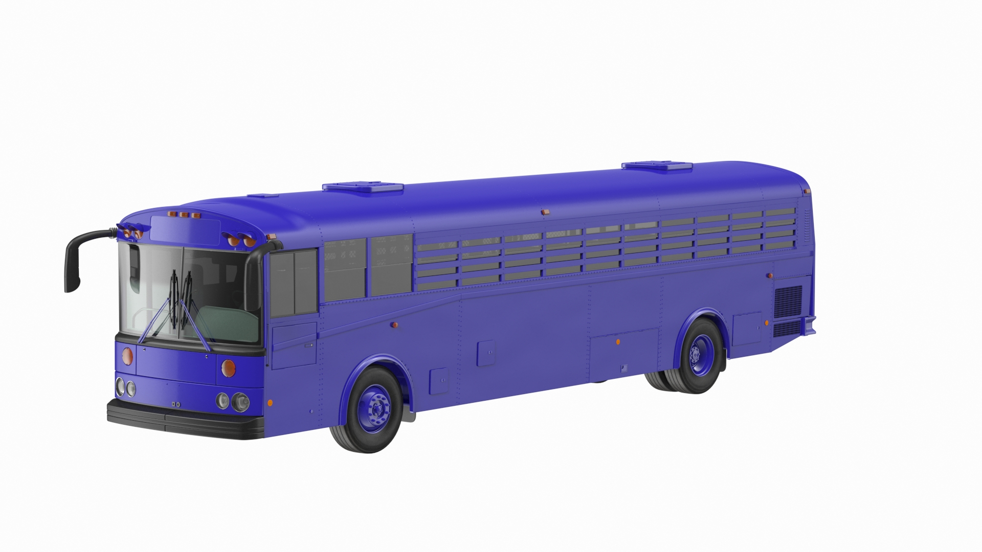 Prison Transport Bus 3D - TurboSquid 1731773