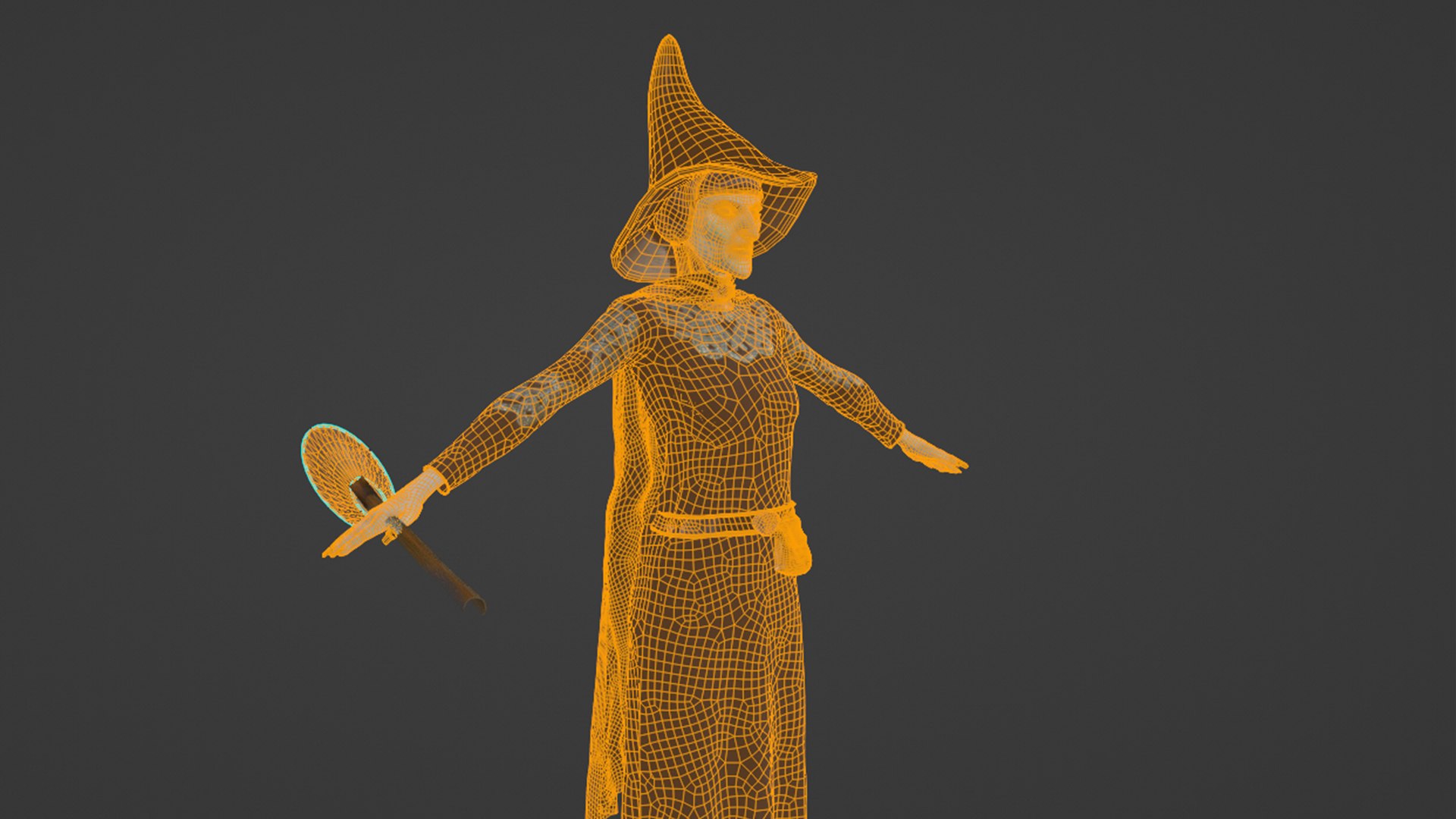 3D Realistic Rigged Halloween Witch Character 3D Model - TurboSquid 2137780