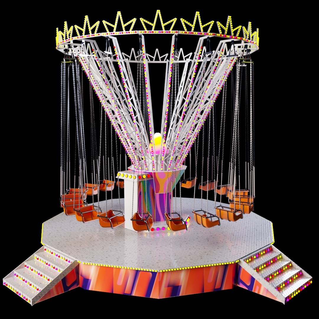 3D Carousel Model - TurboSquid 1796512