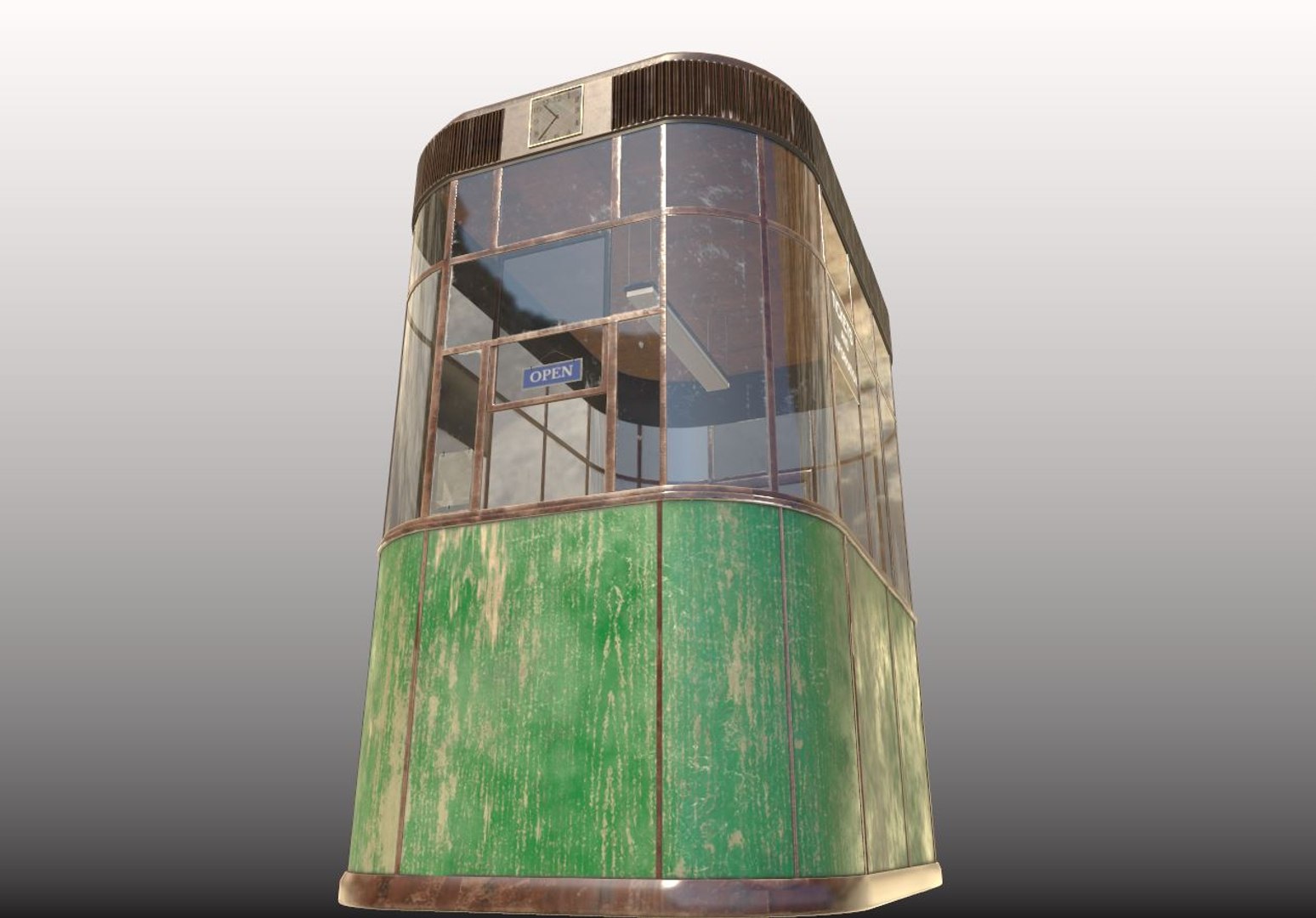 3D Ticket - Information Booth - TurboSquid 2037335