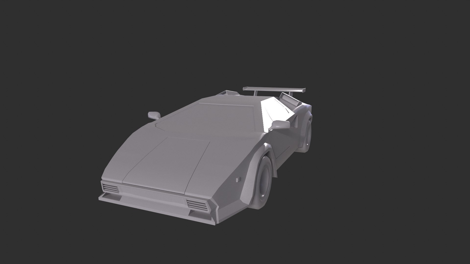 3D Lamborghini Countach Model - TurboSquid 2366883