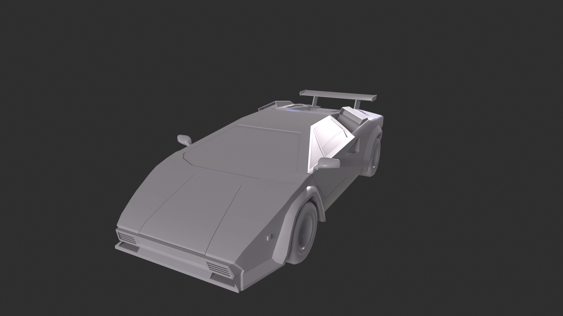 3D Lamborghini Countach Model - TurboSquid 2366883