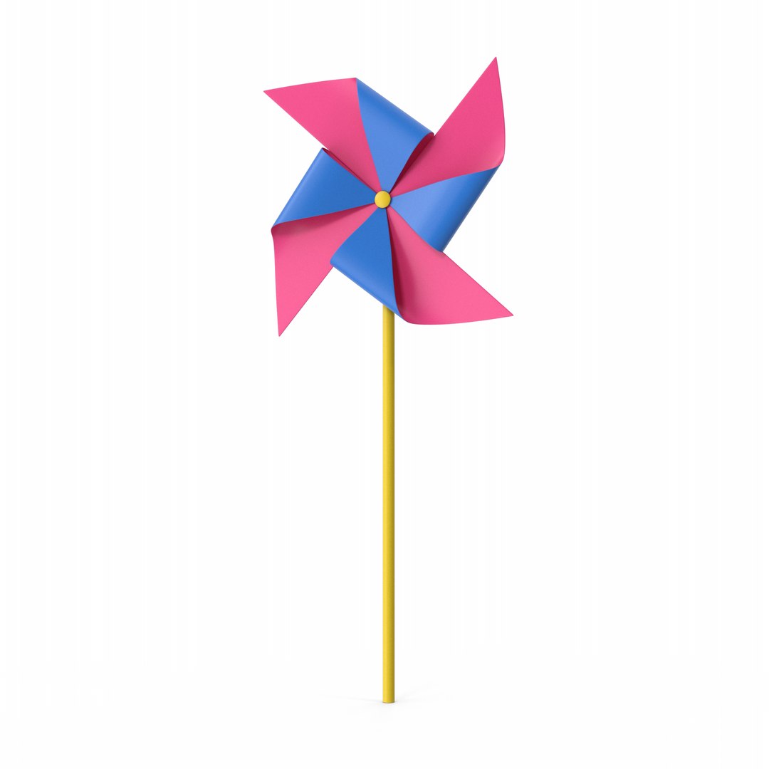 Pinwheel 3D Model - TurboSquid 2034951