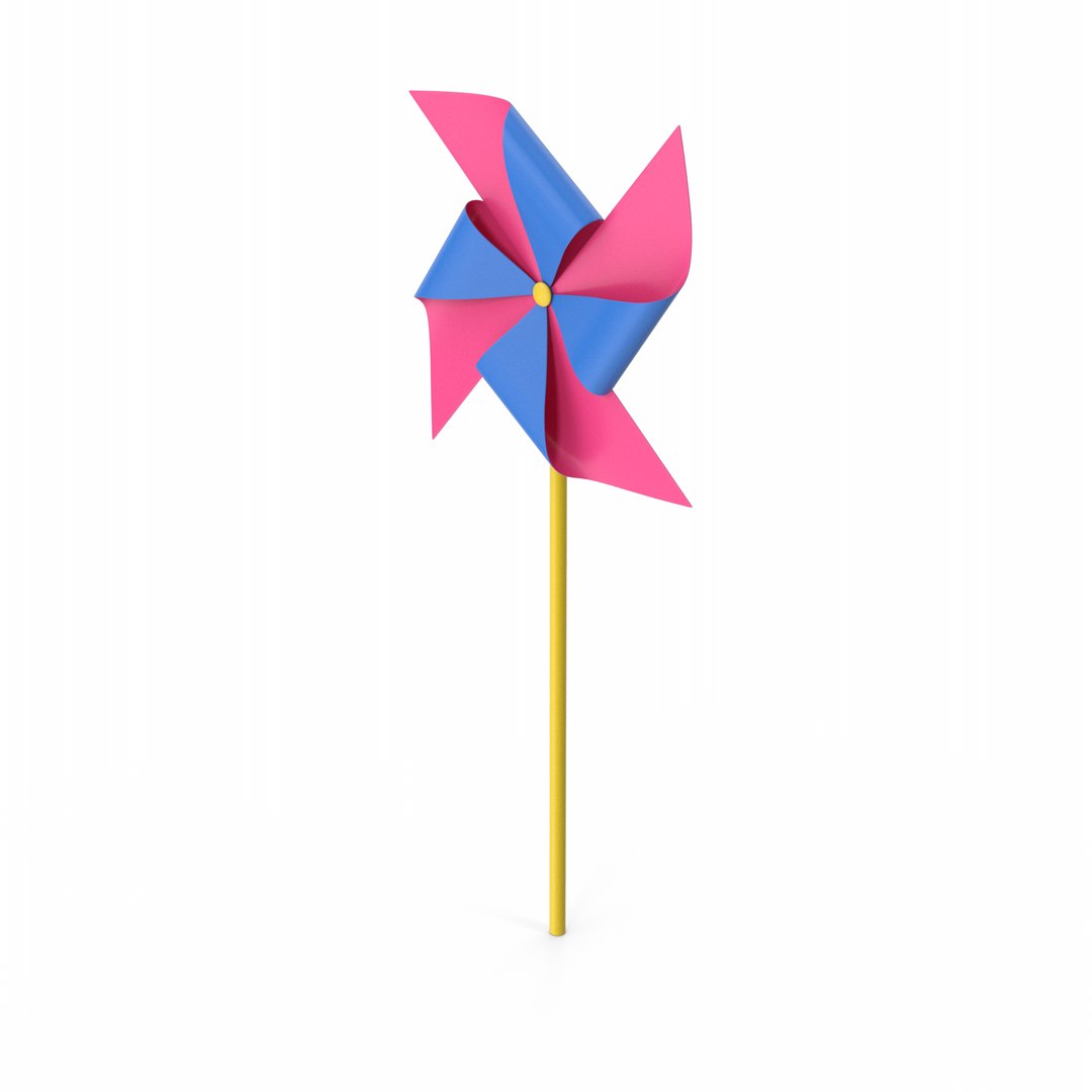 Pinwheel 3D Model - TurboSquid 2034951