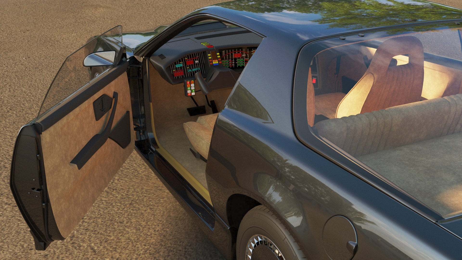 Knight Rider 3D Model - TurboSquid 1747567