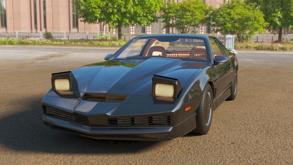 Knight Rider 3D model - TurboSquid 1747567