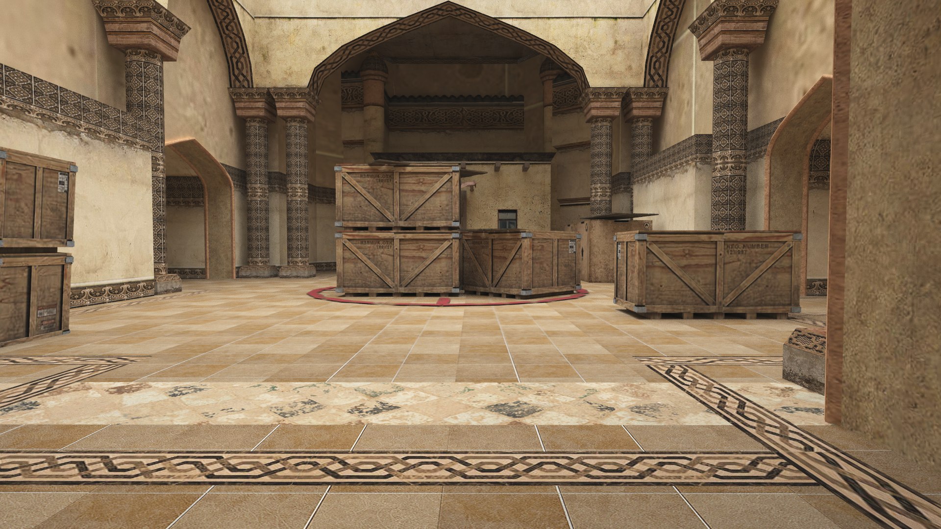 Middle East Shooting Game Environment Low Poly 3D Model - TurboSquid ...