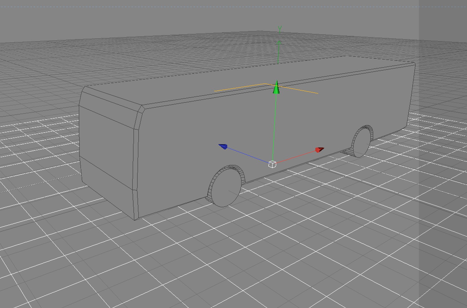 Bus Shuttle 3d Model