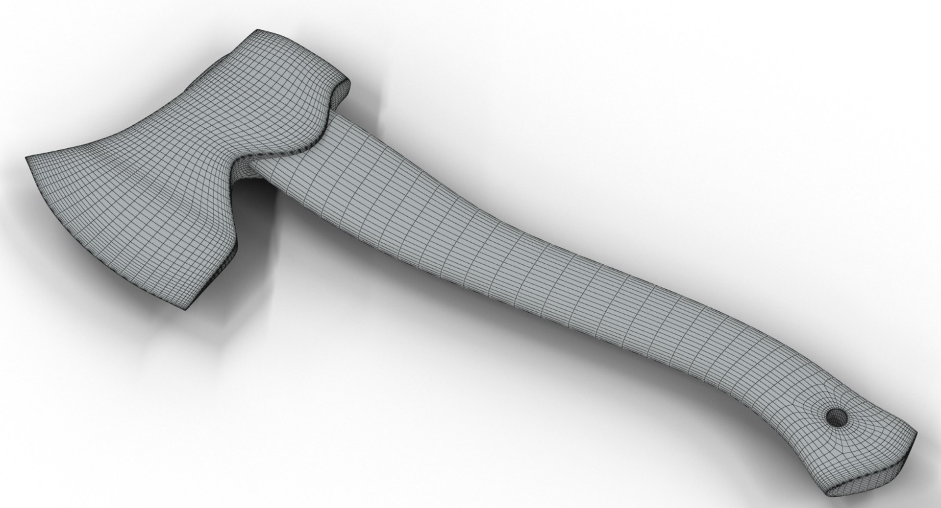 3d Axe Model