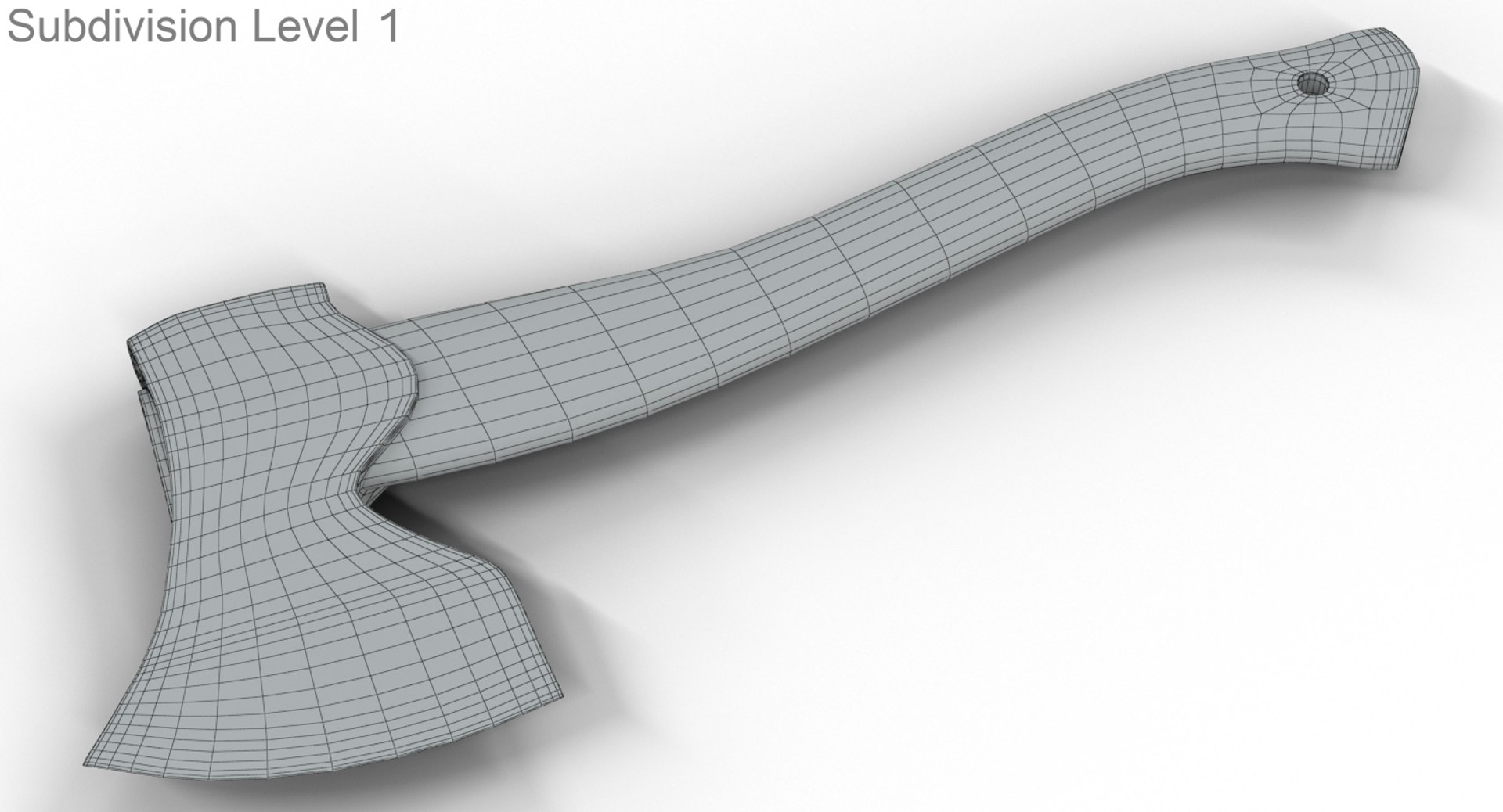 3d Axe Model