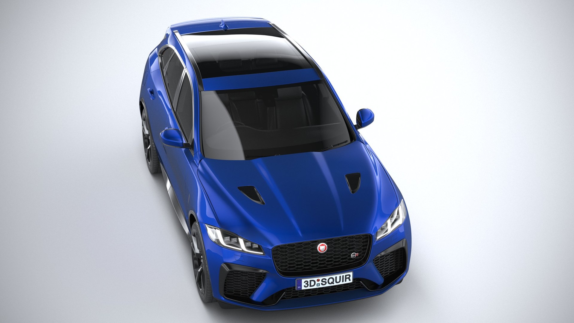F-pace svr 2021 model - TurboSquid 1667669