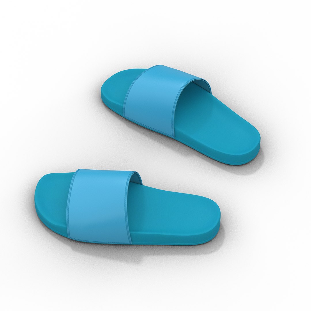 SlideFootwear 3D Model 3D - TurboSquid 2254281
