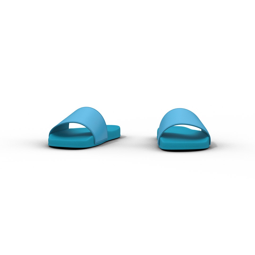 SlideFootwear 3D Model 3D - TurboSquid 2254281