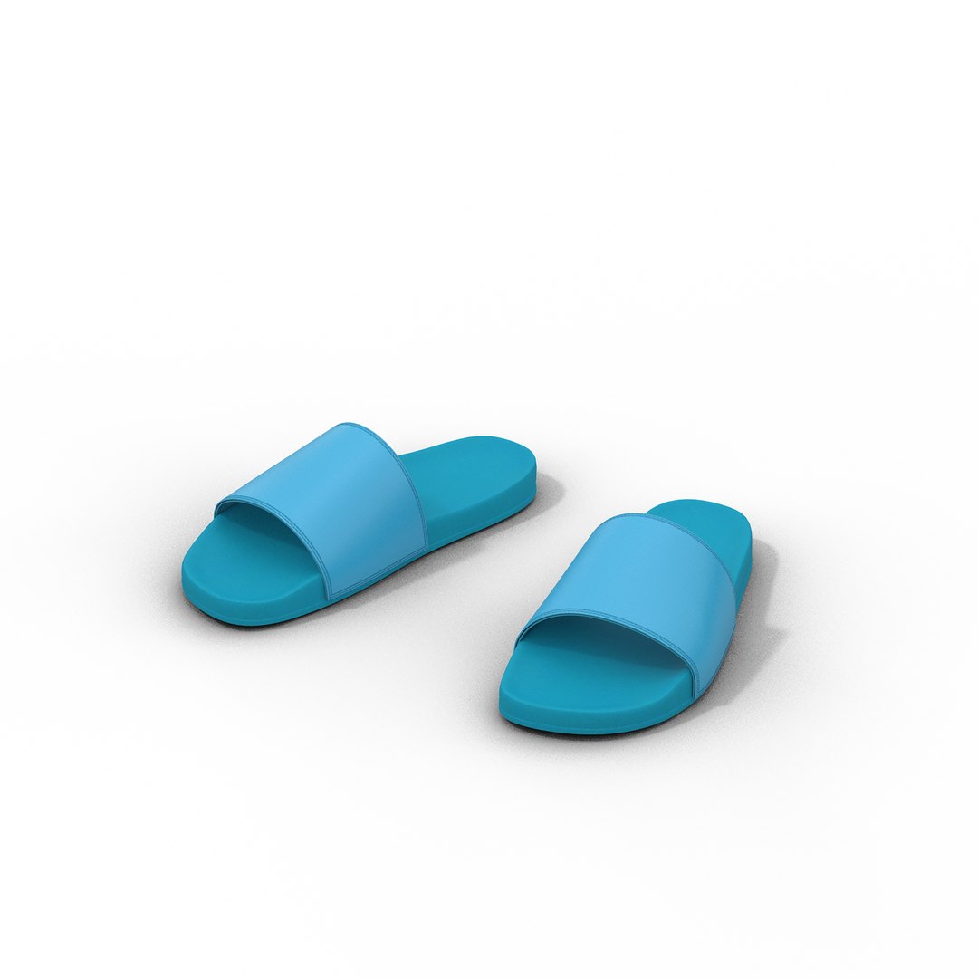 SlideFootwear 3D Model 3D - TurboSquid 2254281