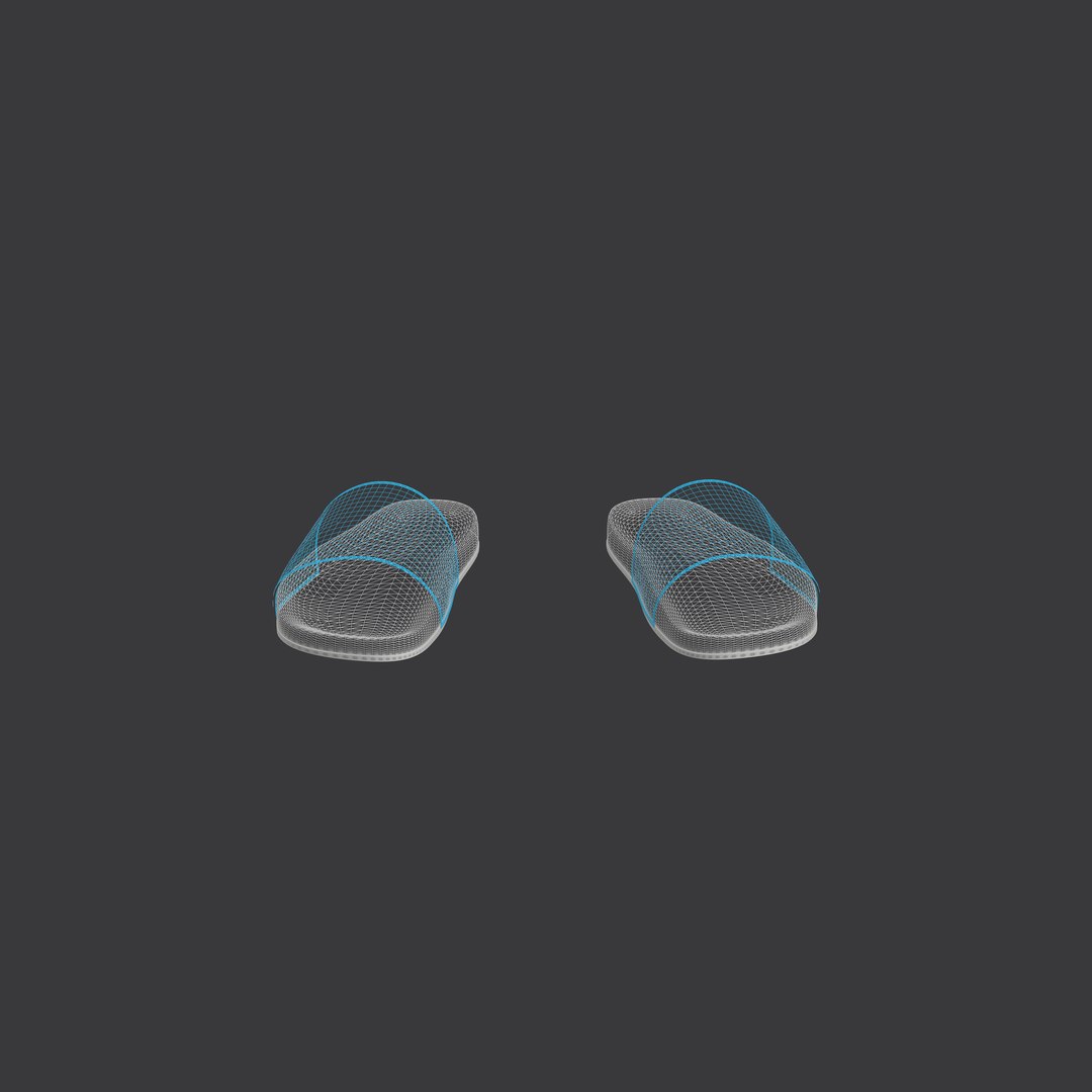 SlideFootwear 3D Model 3D - TurboSquid 2254281