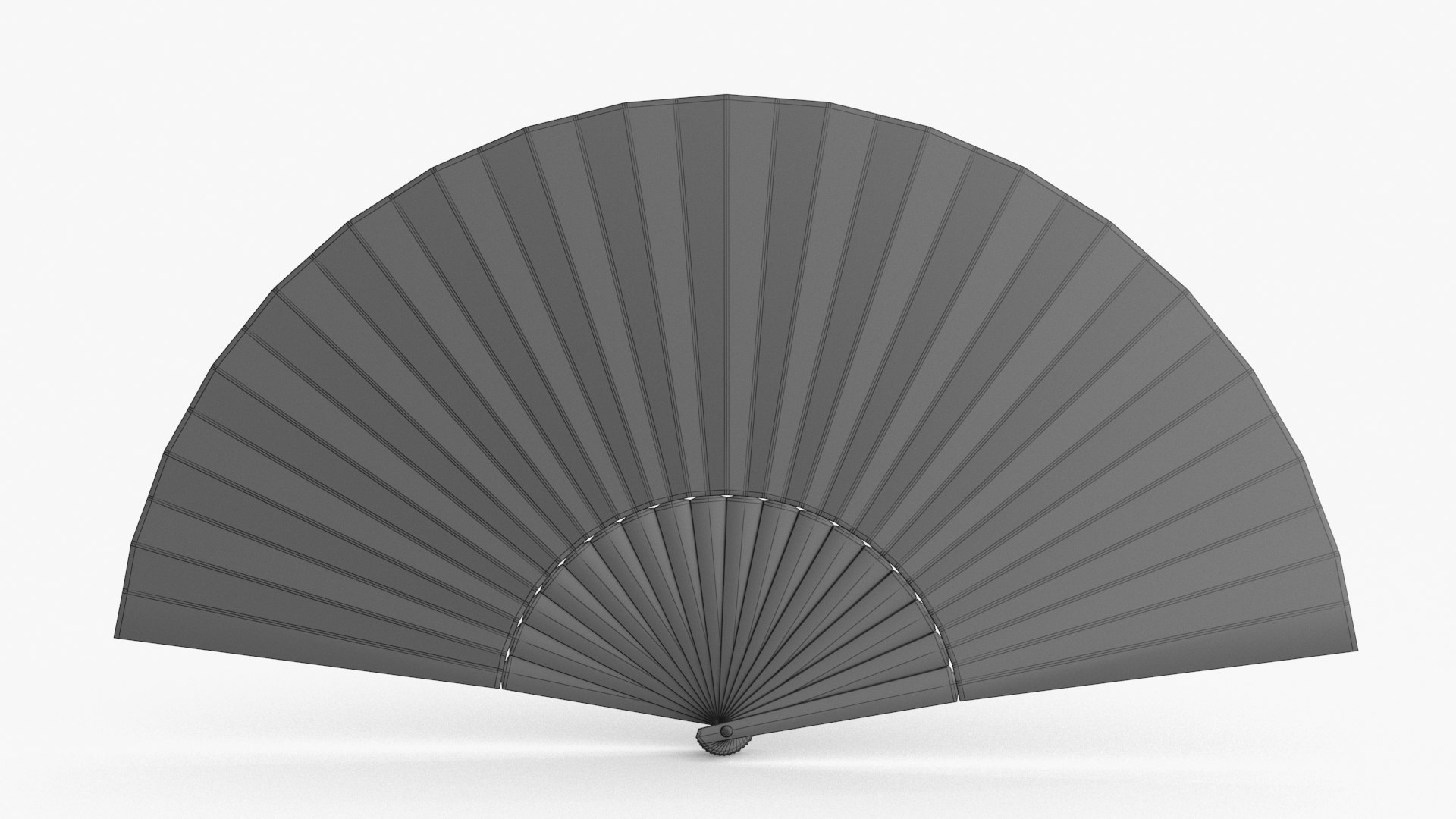 3D Model Traditional Chinese Fan - TurboSquid 2039018
