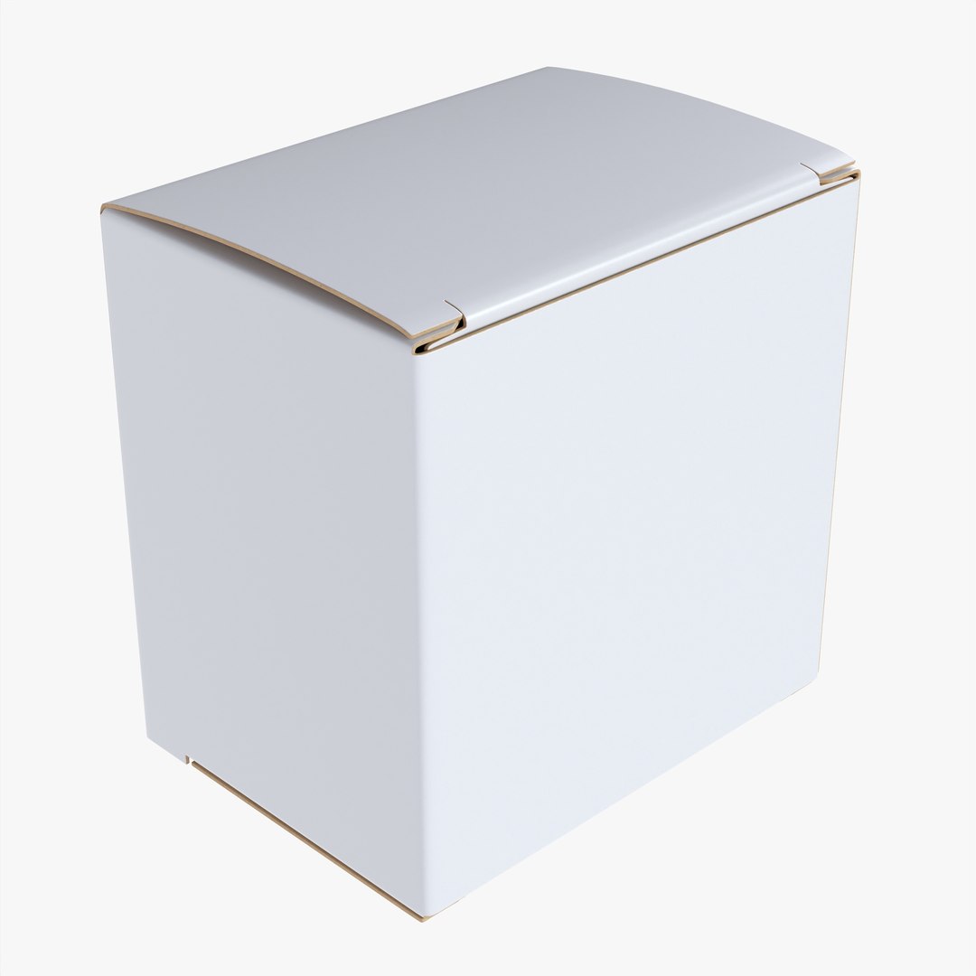3D Paper box mockup 08 model - TurboSquid 1840937