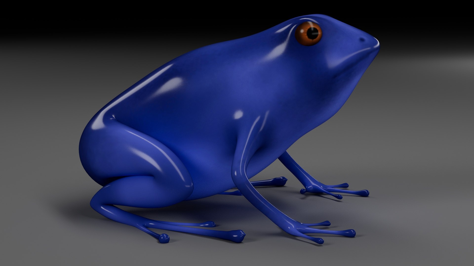 3D Blue Tree Frog 3D Model - TurboSquid 1941257