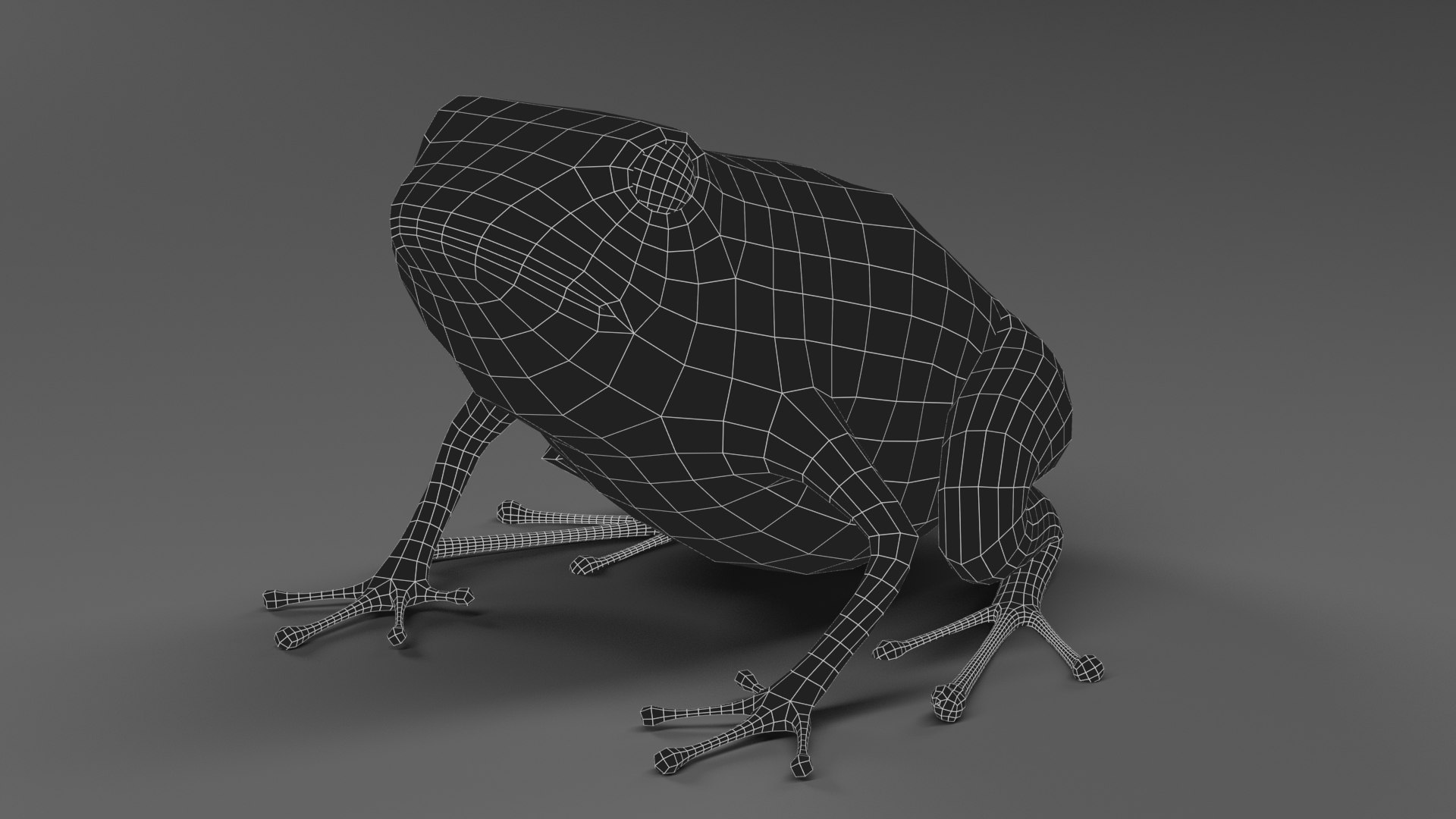 3D Blue Tree Frog 3D Model - TurboSquid 1941257