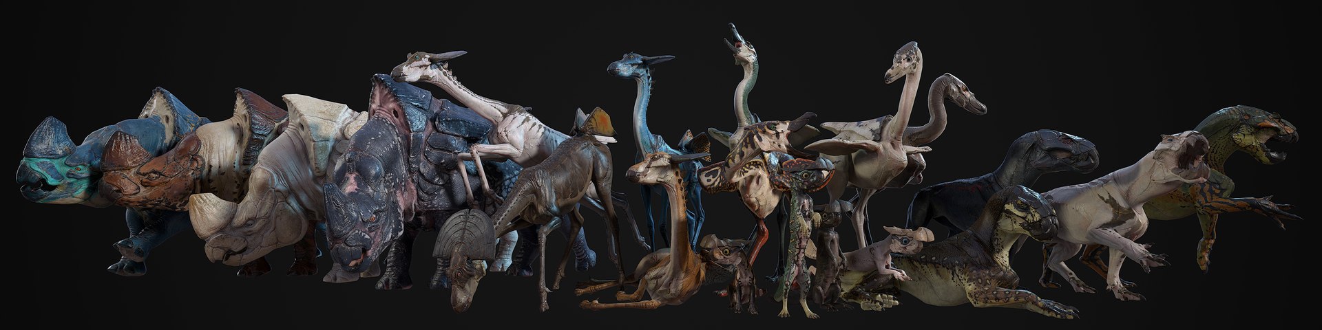 3D Alien Fauna Pack - TurboSquid 2381496