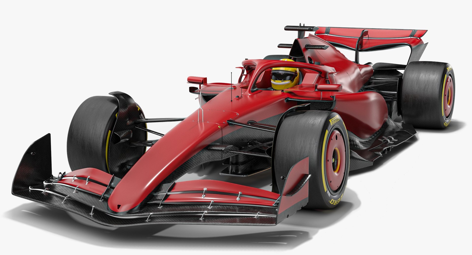 Red F1 Team 2025 Formula 1 Race Car 3D Model - TurboSquid 2368060