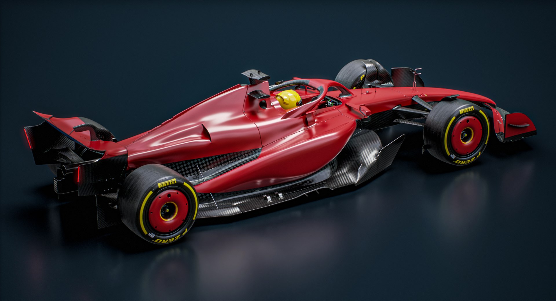Red F1 Team 2025 Formula 1 Race Car 3D Model - TurboSquid 2368060