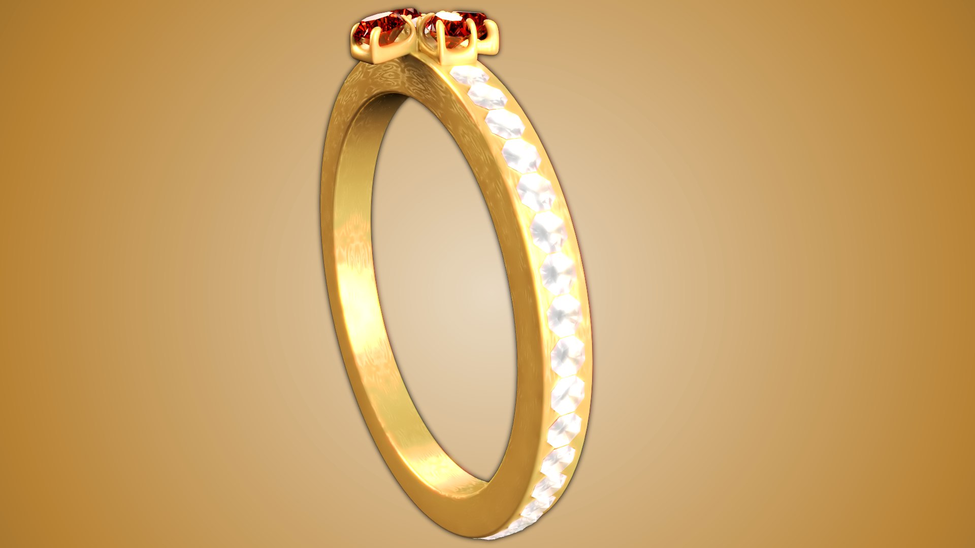 3D Diamonds Ring 3D Model By FINE VFX - TurboSquid 1870330