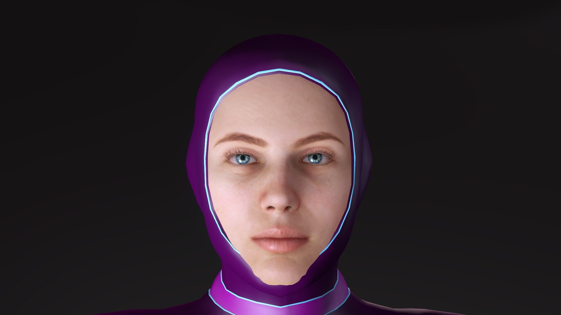 3D Female Diver Model - TurboSquid 2342247