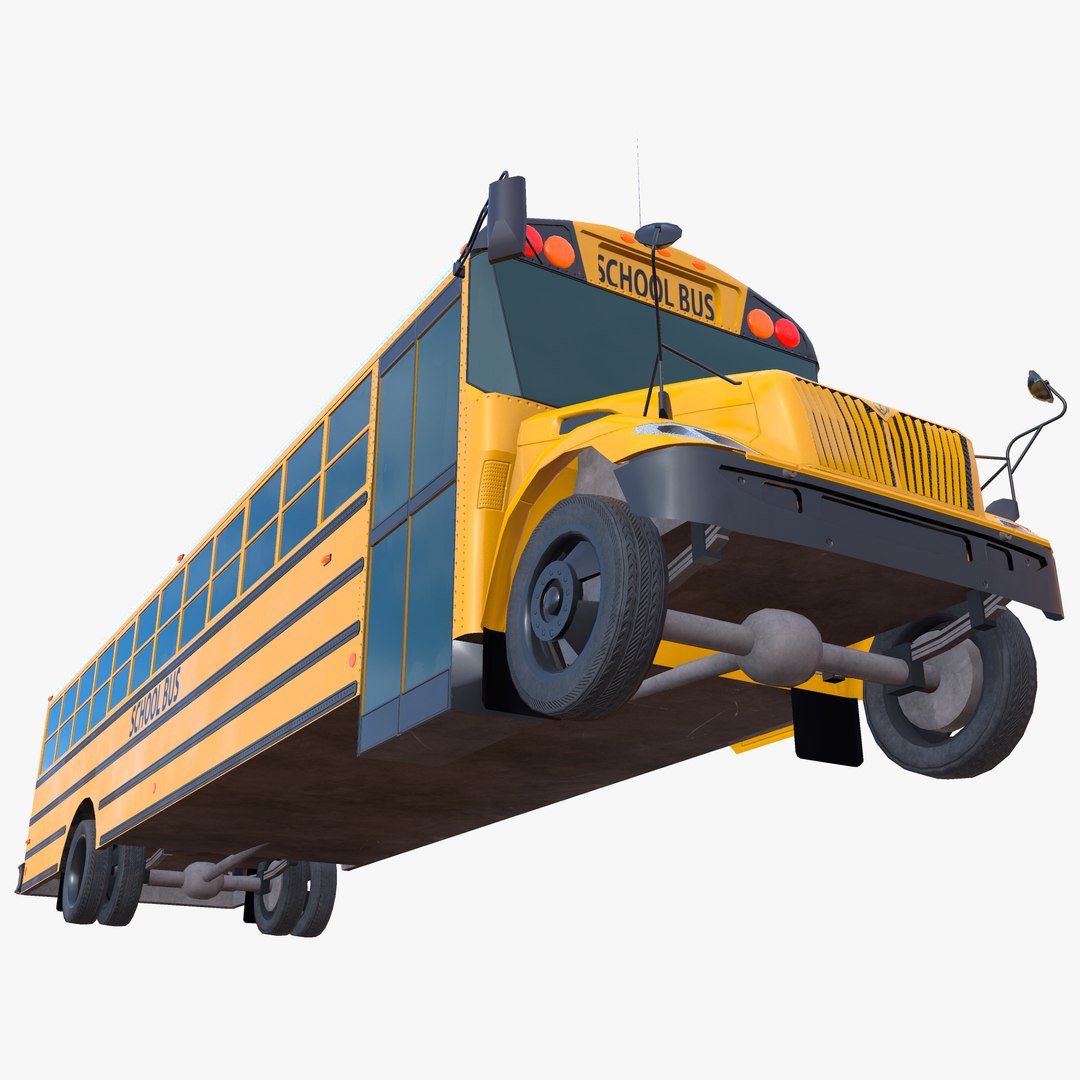Ic School Bus Model - TurboSquid 1574684