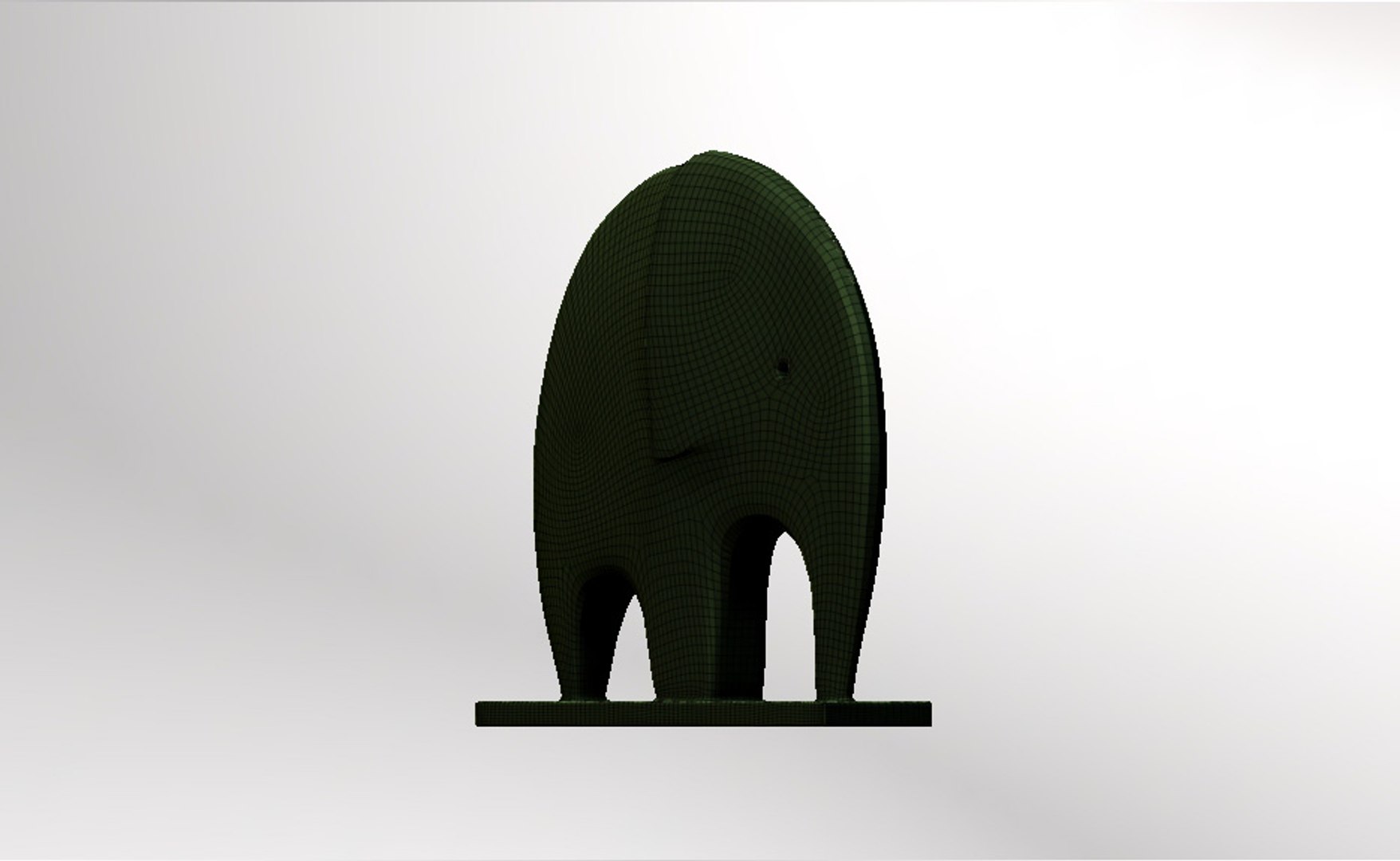 3d Elephant 3dp Animation Studio