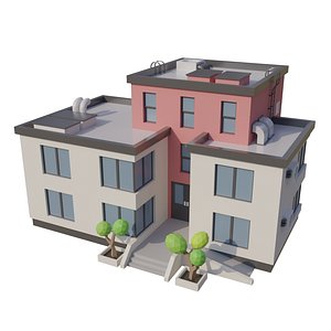 Old Office Building 3D Model - TurboSquid 1367683