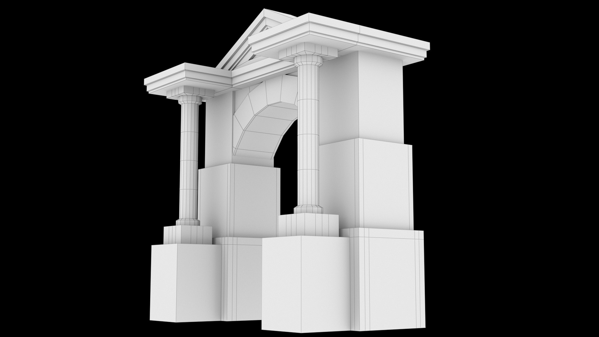 Archway Model - TurboSquid 1897717