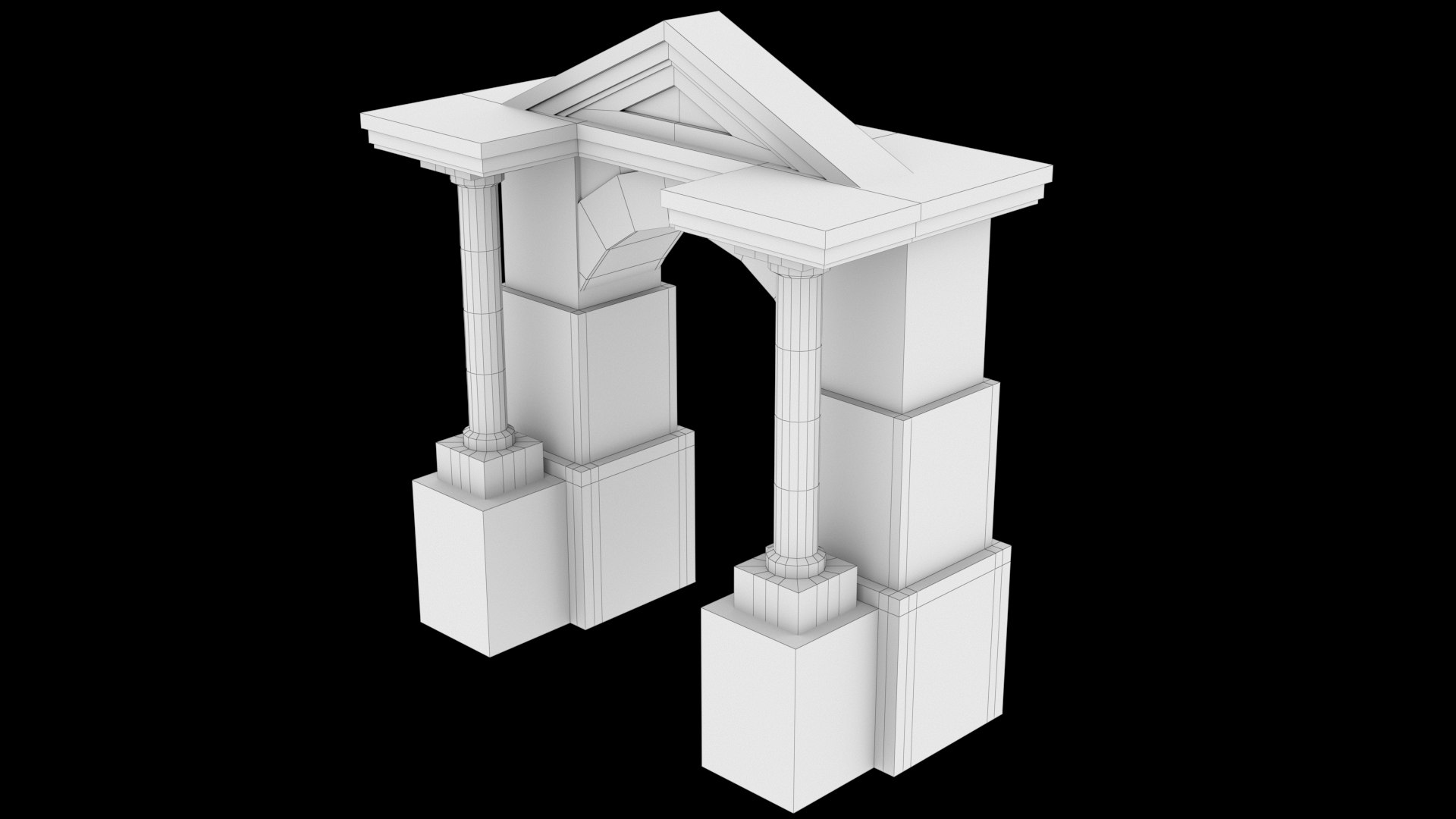 Archway Model - TurboSquid 1897717
