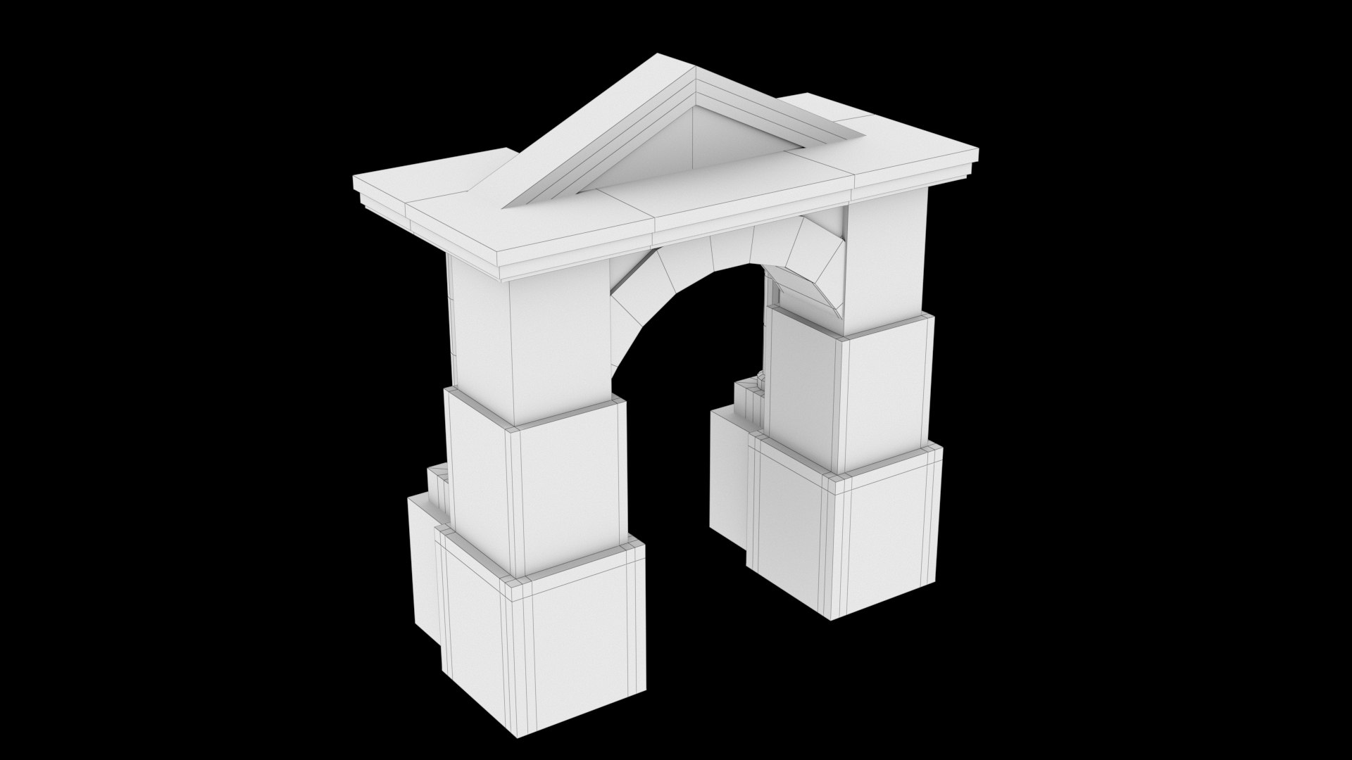 Archway Model - TurboSquid 1897717