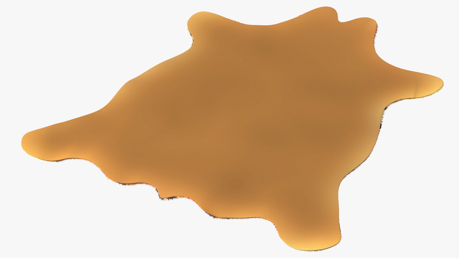 3D Tiger Hide Rug With Fur - TurboSquid 1846761