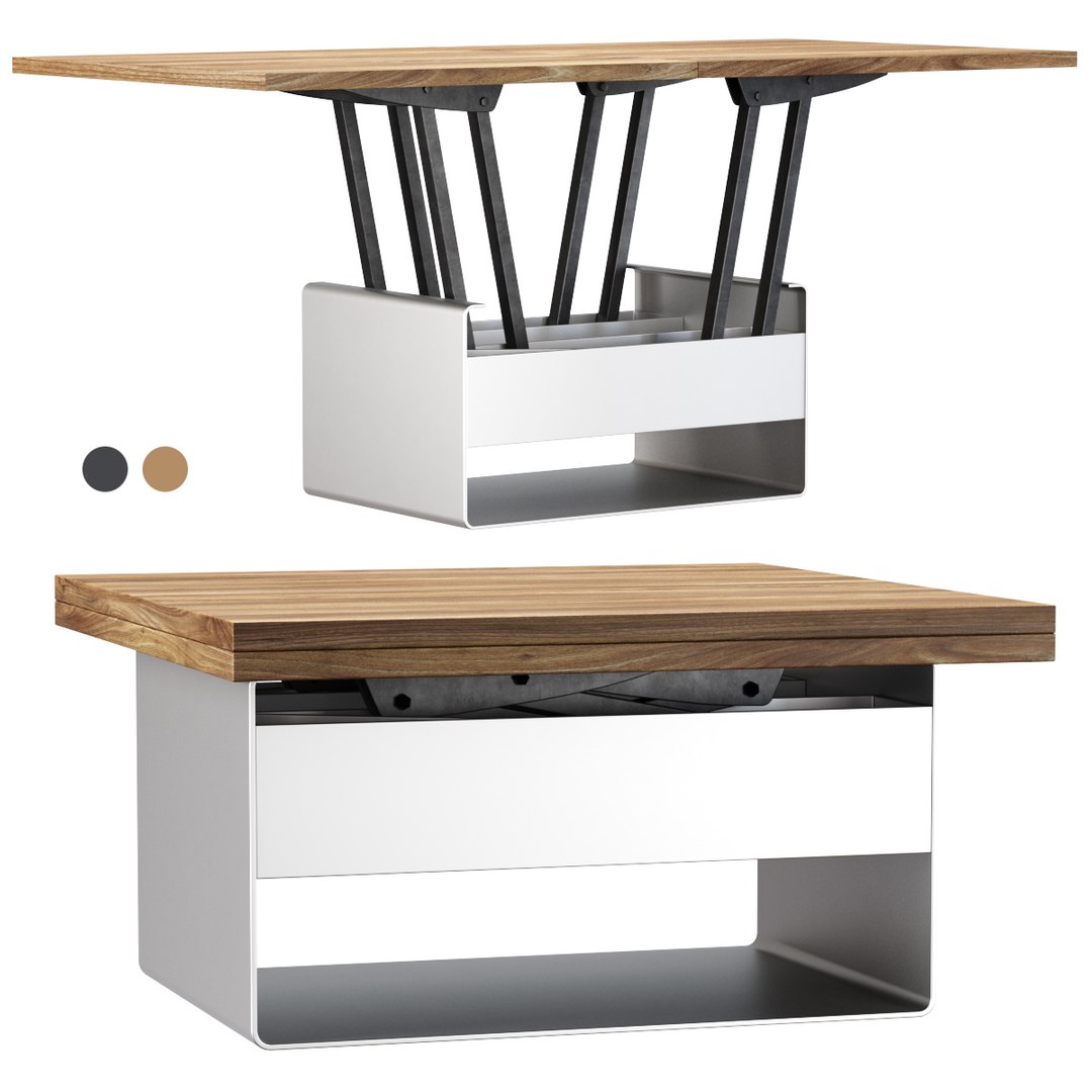 3D Mesa Centro Transformable Model - TurboSquid 1693899