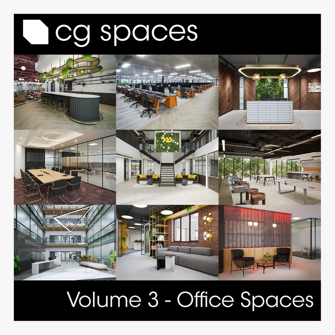 3D CG Spaces Volume 3 - TurboSquid 2081358