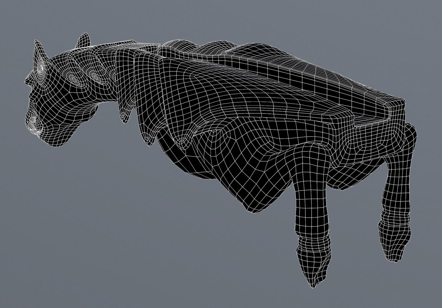 3D Model Waterspout Gargoyle - Fell Mount - TurboSquid 2123633