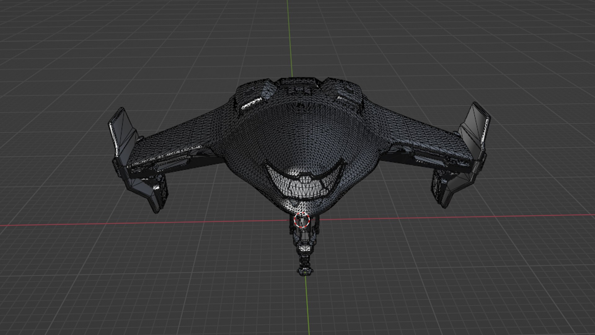 Samus Ship From Meteoroid Dread Futuristic Space Ship 3D Model ...