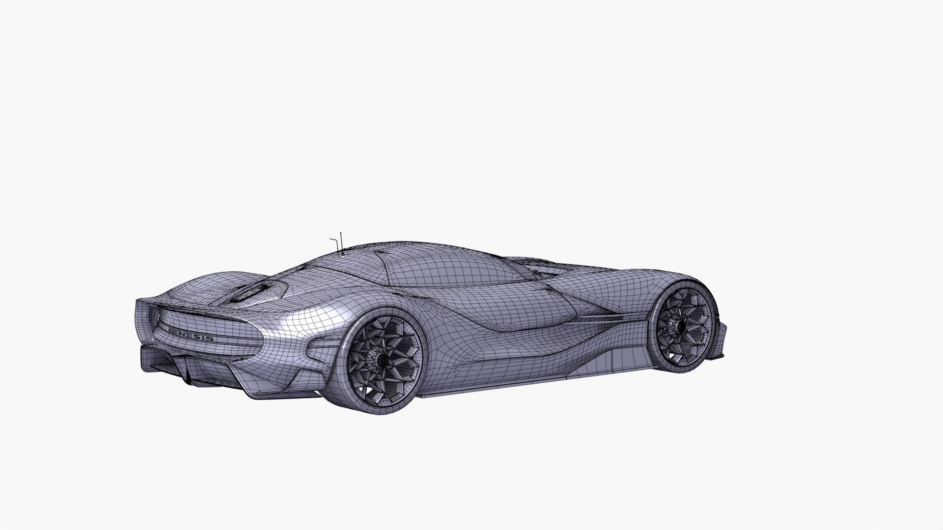 Genesis Vision 3D Model - TurboSquid 2164341
