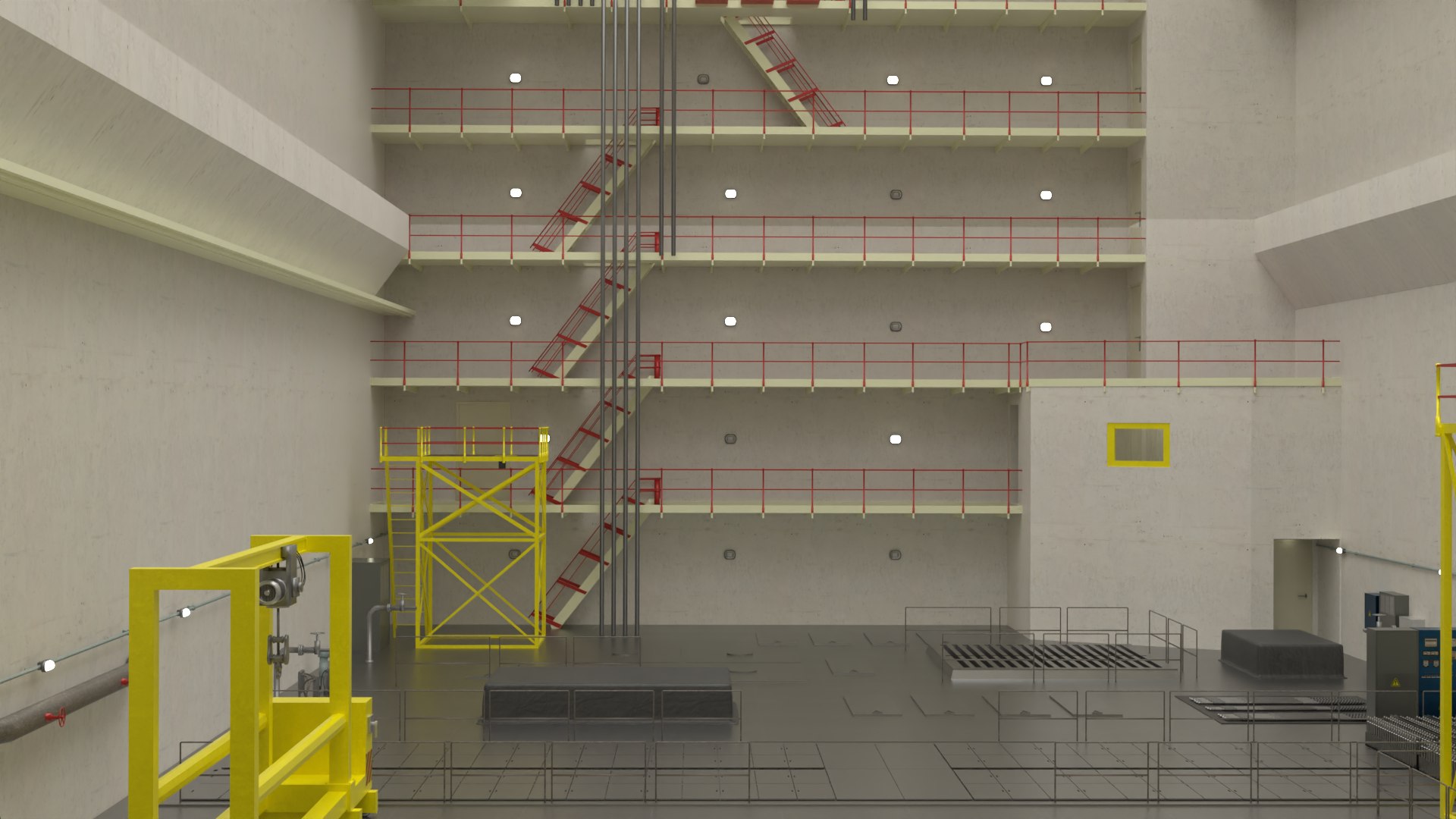 Chernobyl Reactor Room 3D Model - TurboSquid 1995448