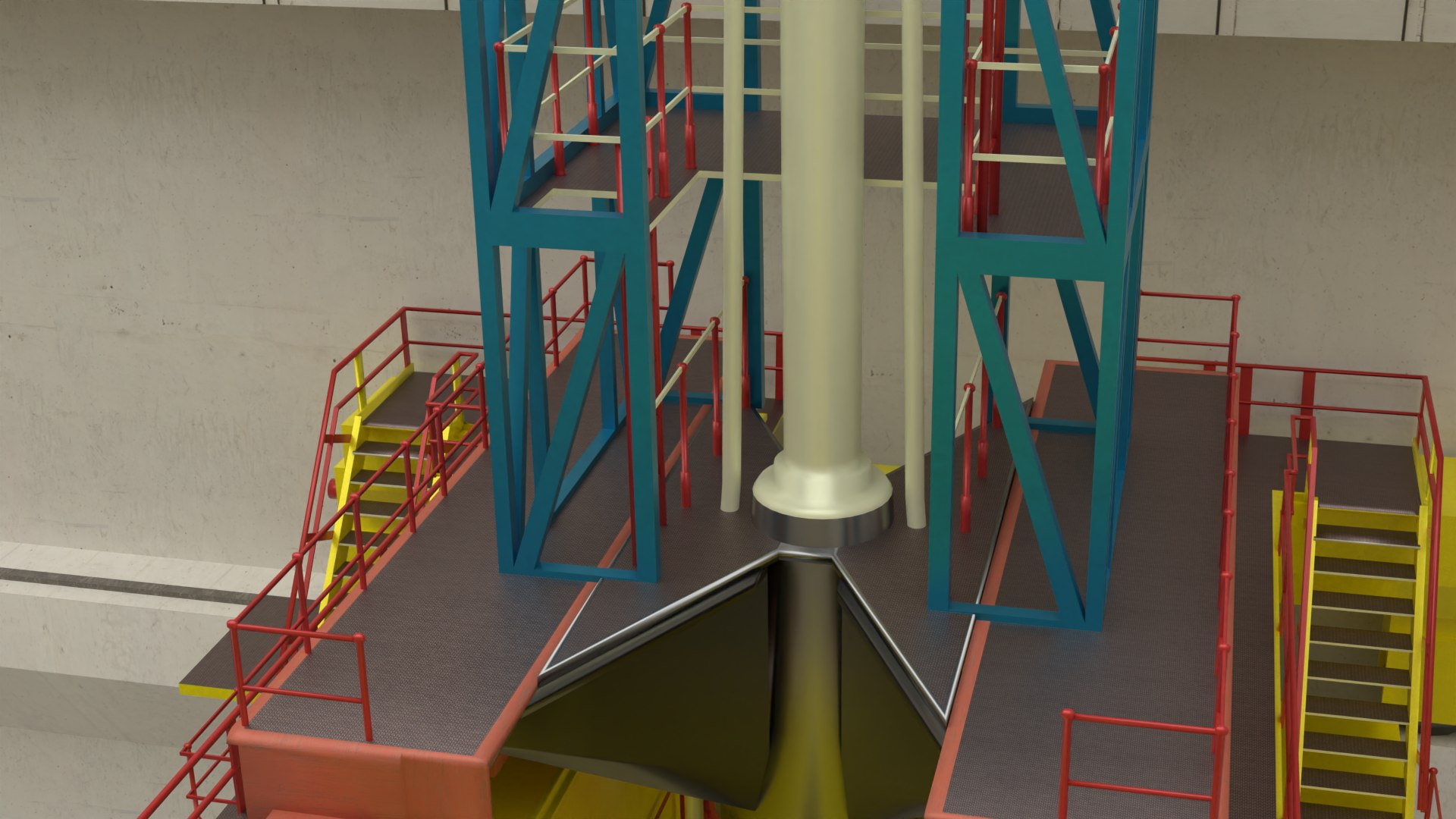 Chernobyl Reactor Room 3D Model - TurboSquid 1995448