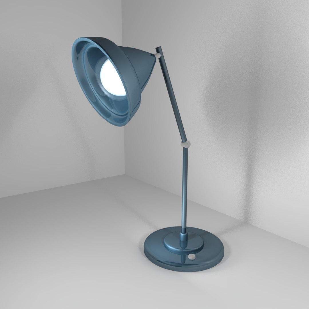 3d Table Lamp Model
