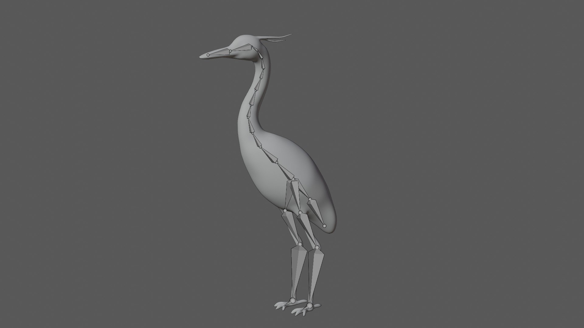 Egret 3D Model - TurboSquid 1764192