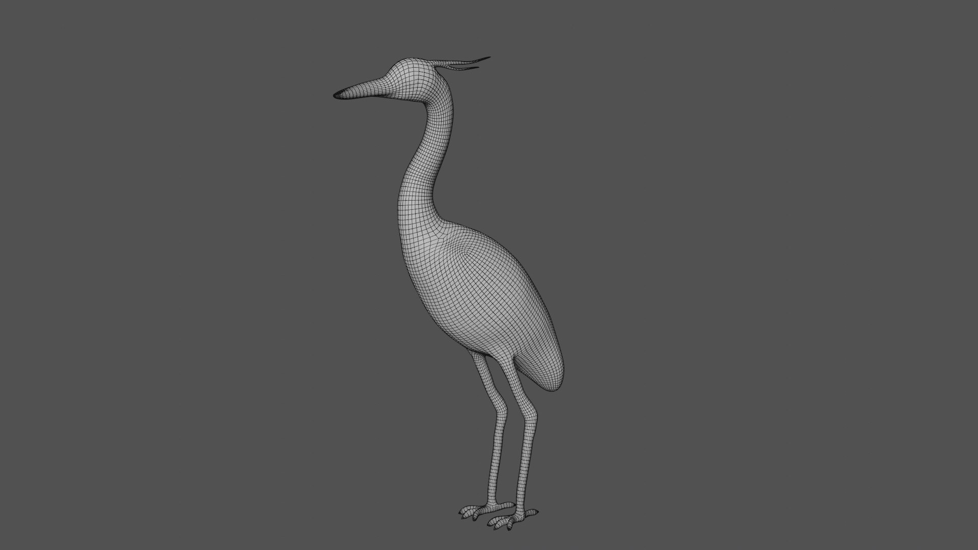 Egret 3D Model - TurboSquid 1764192