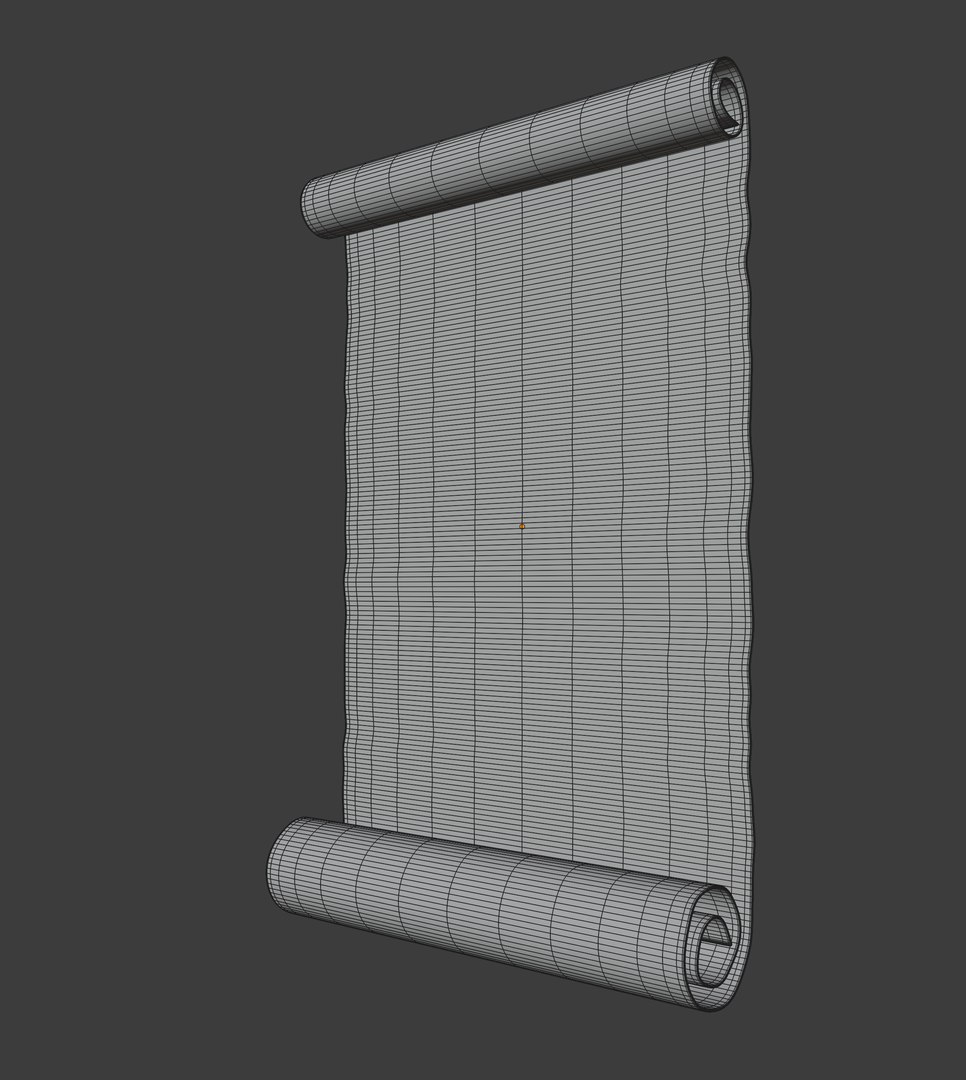 3D Scroll Model - TurboSquid 1664720