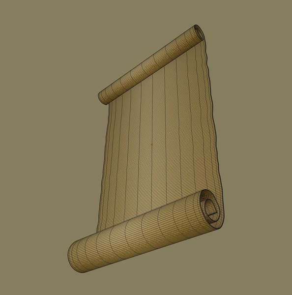 3D scroll model - TurboSquid 1664720