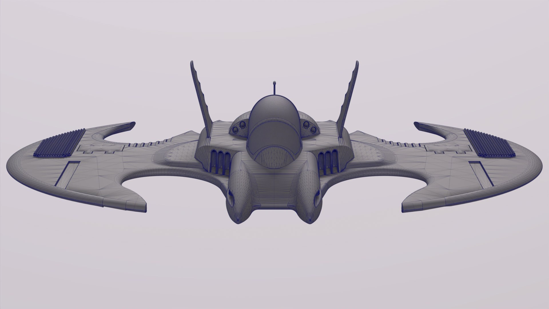 Batwing from the film 1989 model - TurboSquid 2113112
