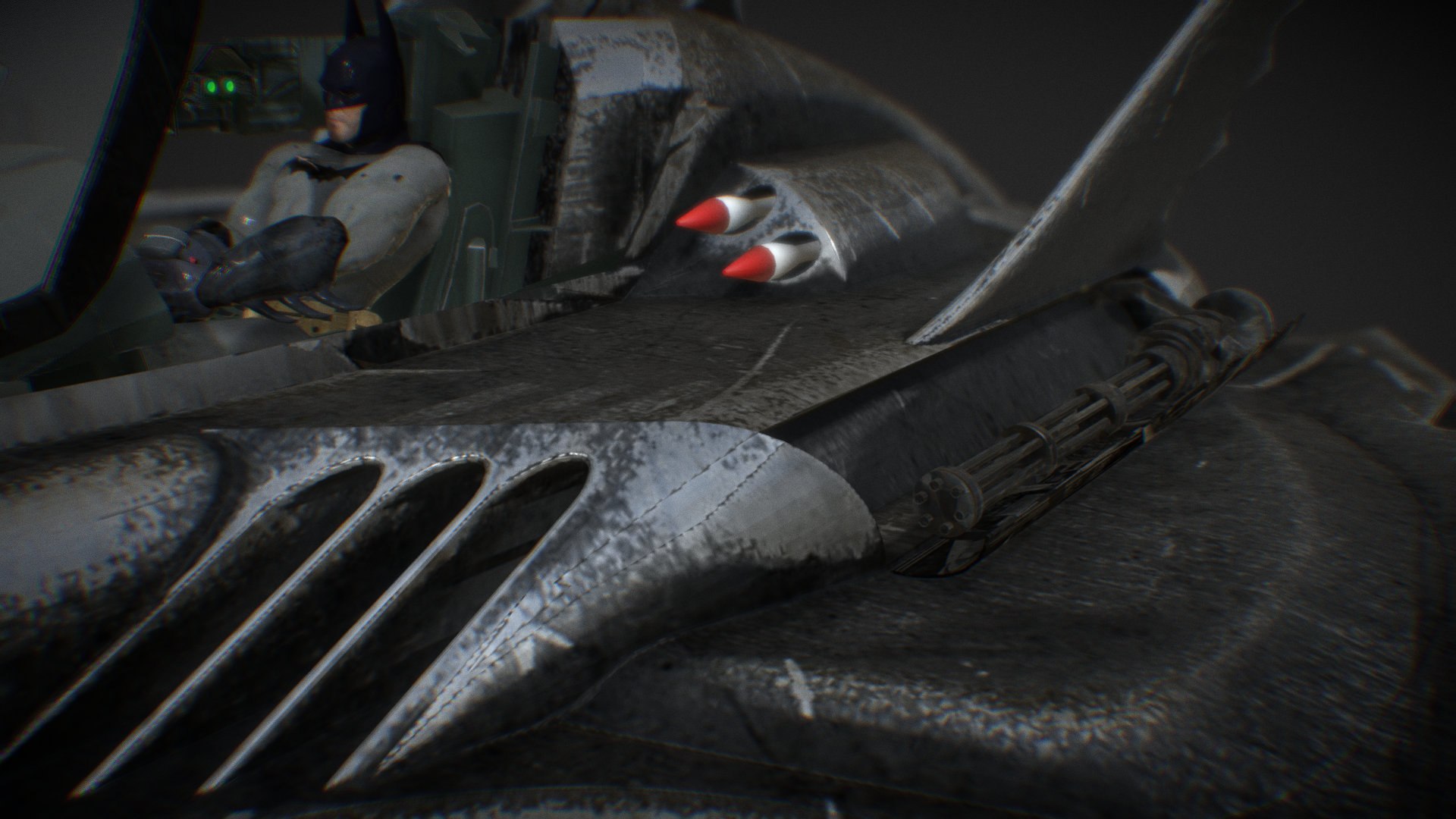 Batwing from the film 1989 model - TurboSquid 2113112